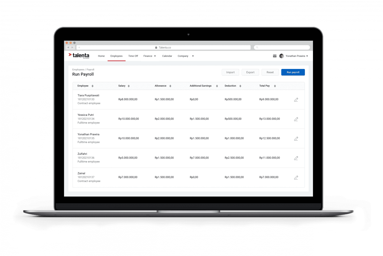 Contoh Laporan Gaji Karyawan dan 7 Komponennya