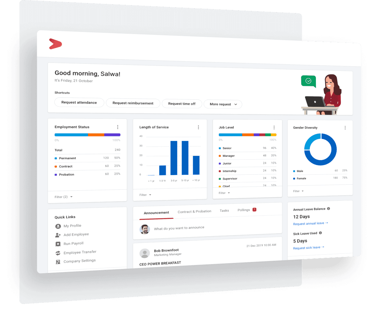 Online HR System to Support Company Executives Operations | Mekari Talenta