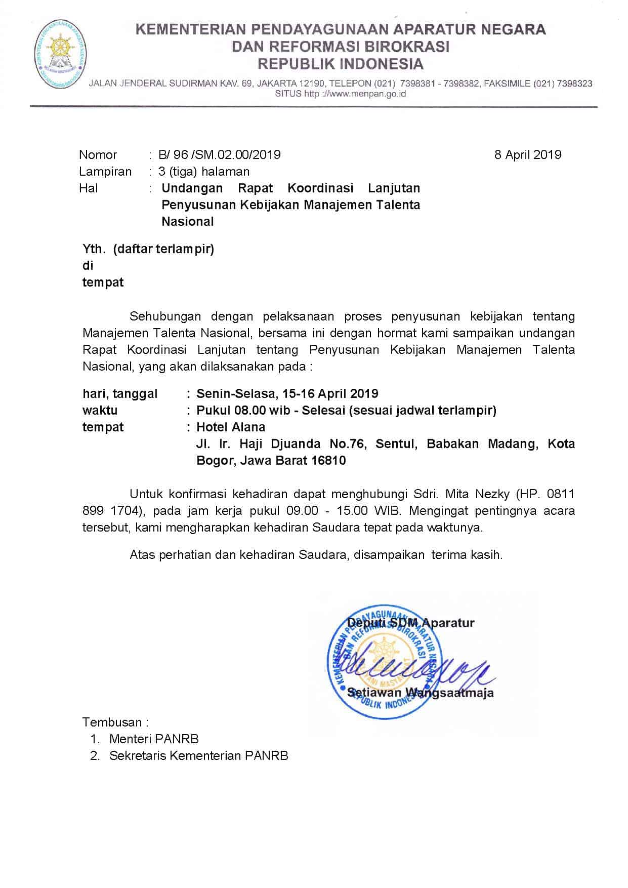 Contoh Surat Undangan Rapat dan Cara Membuatnya yang Benar