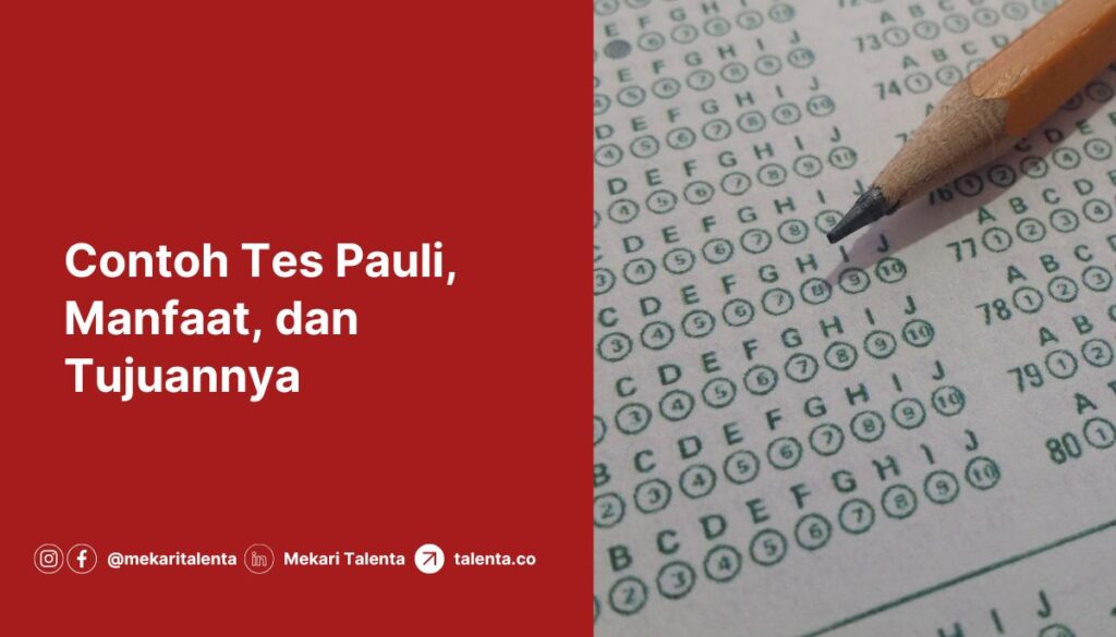 Contoh Tes Pauli, Manfaat, dan Tujuannya