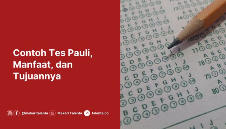 Contoh Tes Pauli, Manfaat, dan Tujuannya