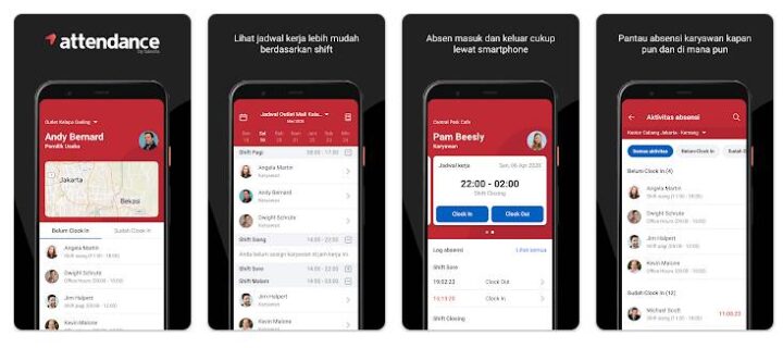 10+ Aplikasi Absensi Online Gratis Android & Web Mobile App 2023
