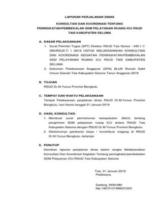 Struktur Laporan Kegiatan yang Efektif: Panduan dan Contoh