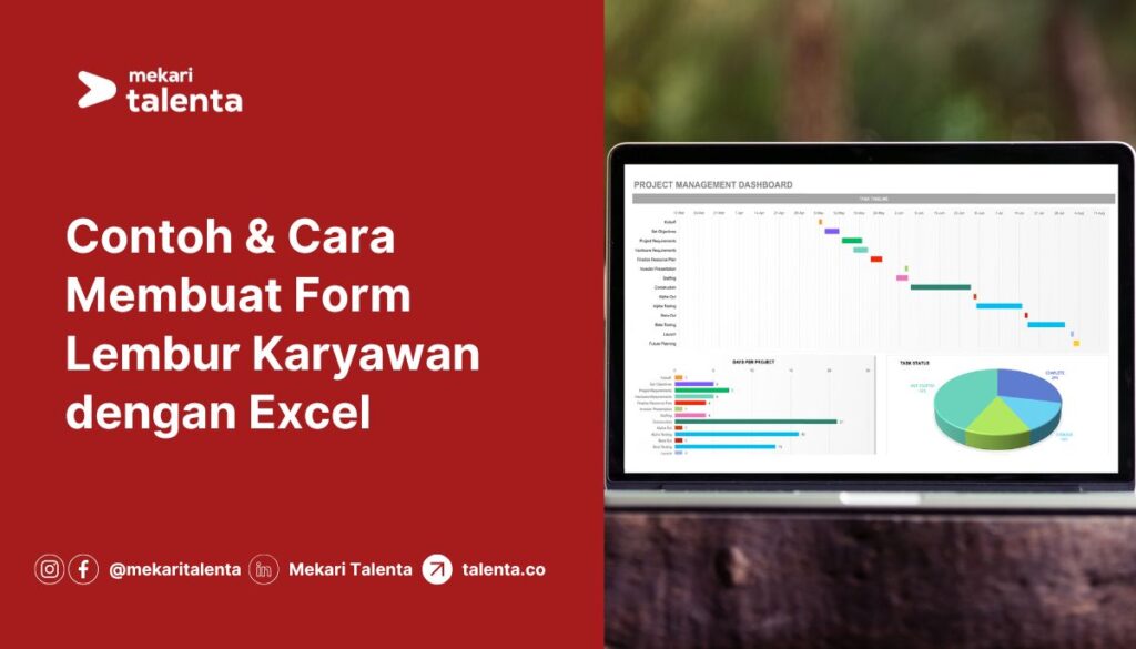 Contoh & Cara Membuat Form Lembur Karyawan dengan Excel