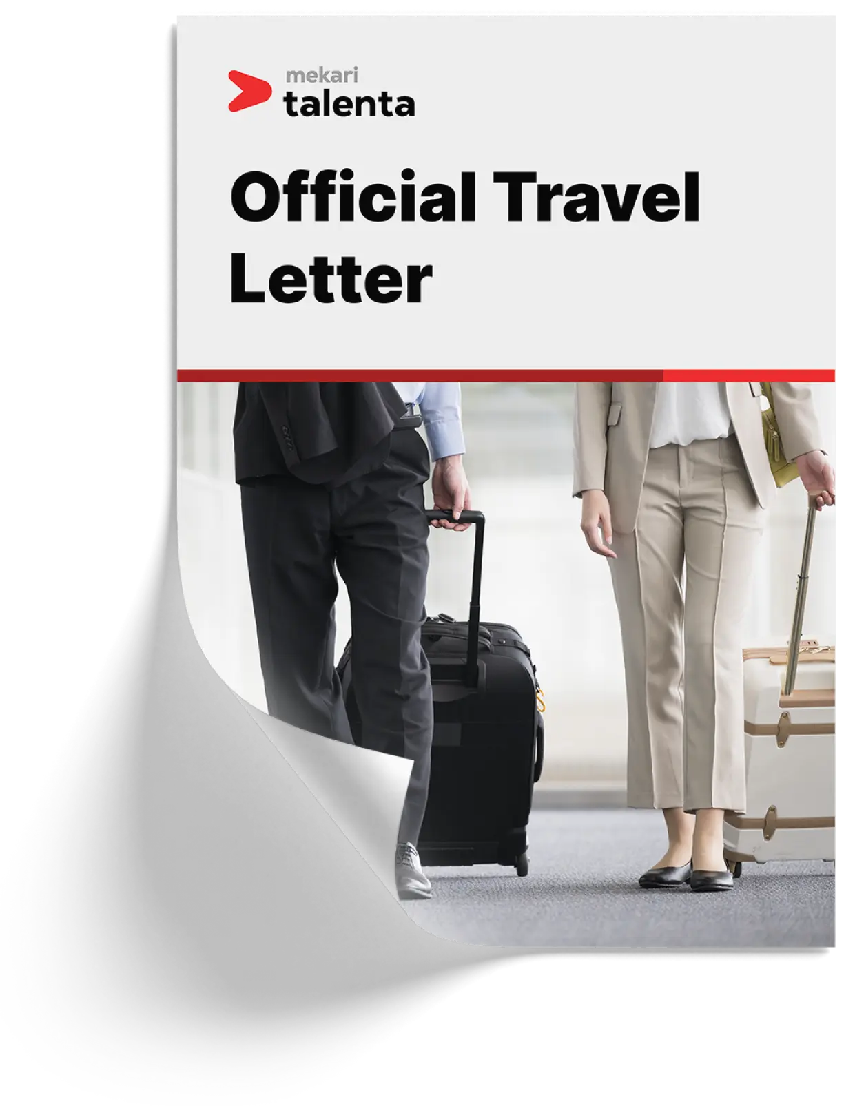 Official Travel Letter Template – Mekari Talenta