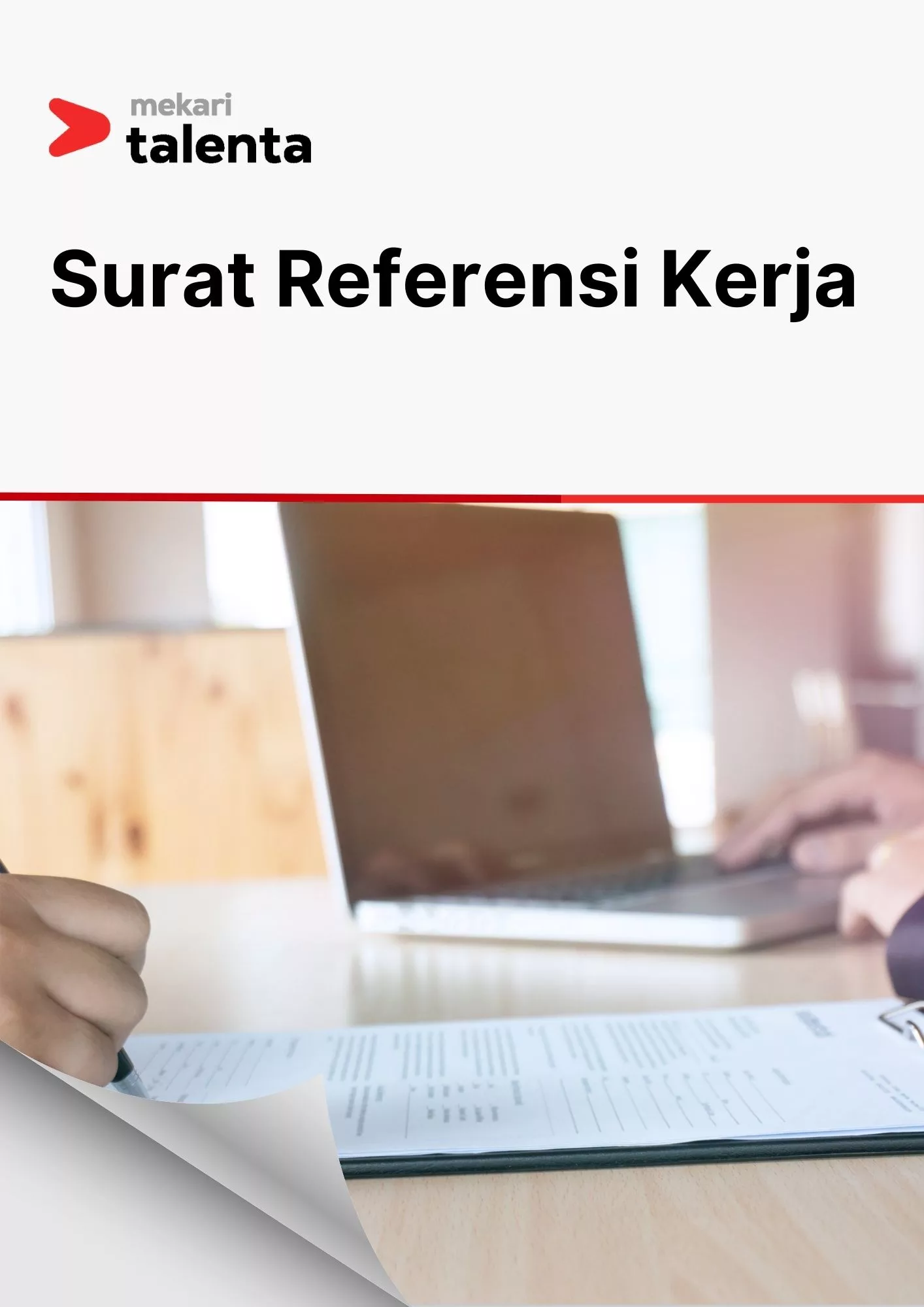 Template Surat Referensi Kerja – Mekari Talenta