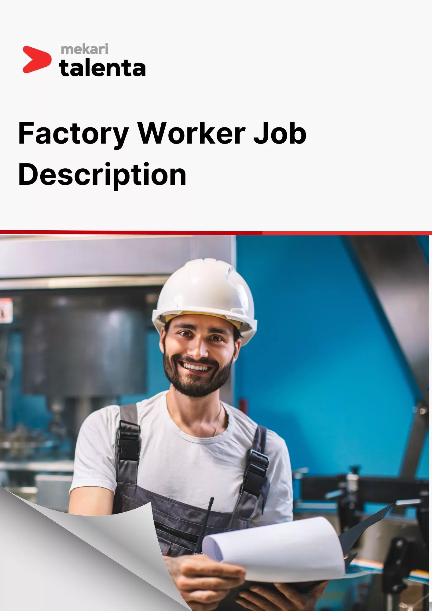Factory Worker Job Description Template – Mekari Talenta