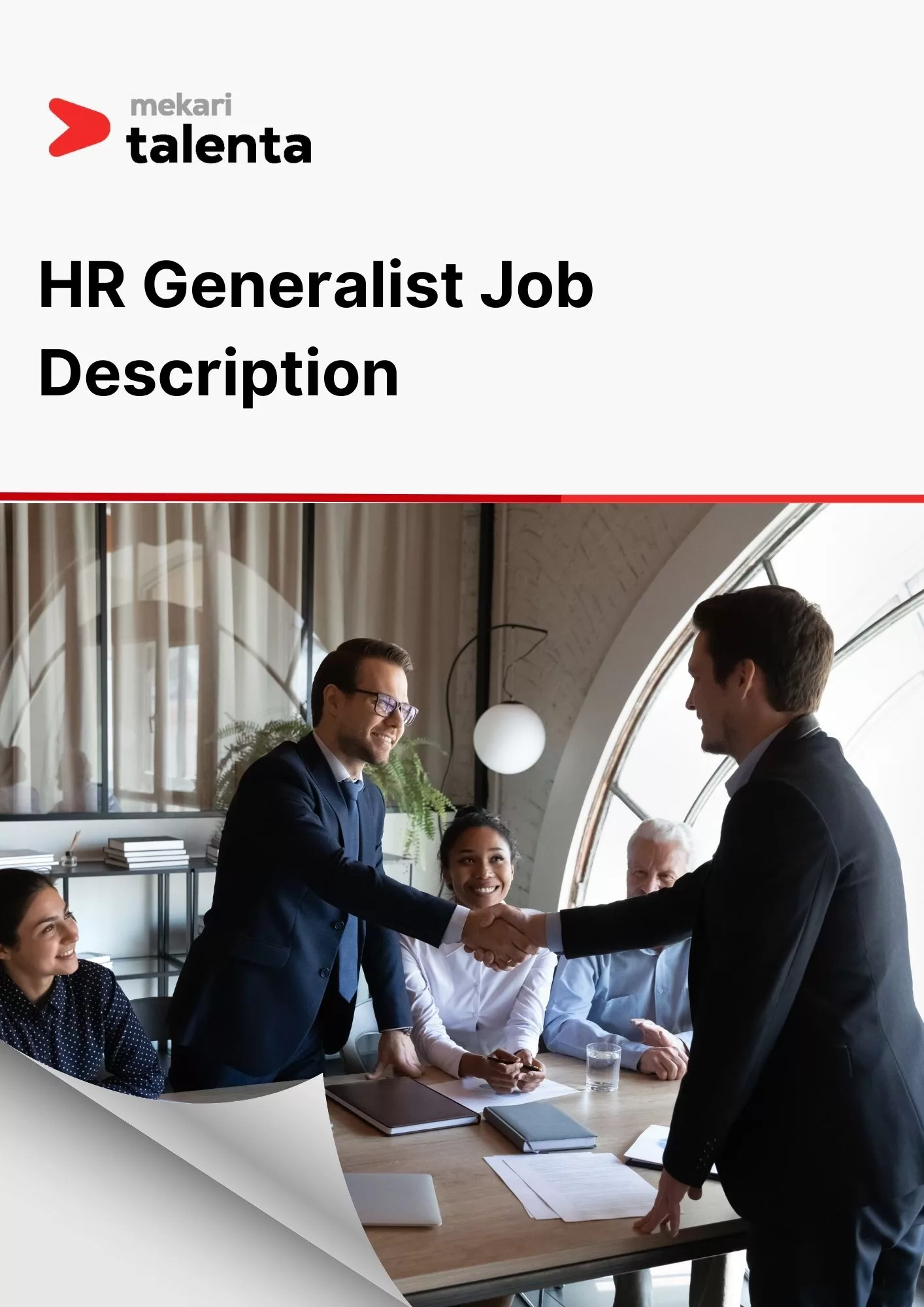HR Generalist Job Description Template – Mekari Talenta