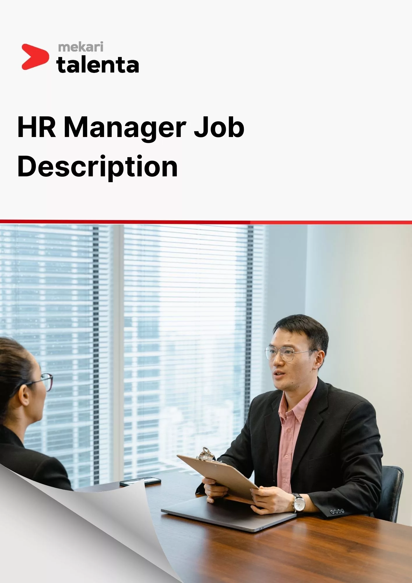 HR Manager Job Description Template – Mekari Talenta