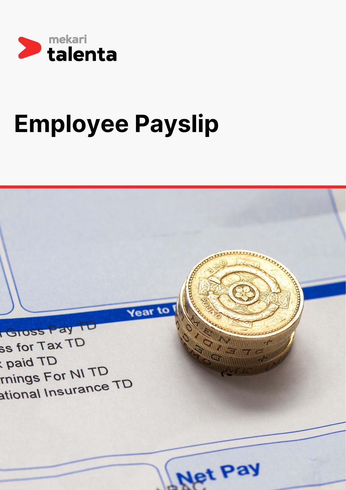 Employee Payslip Template – Mekari Talenta