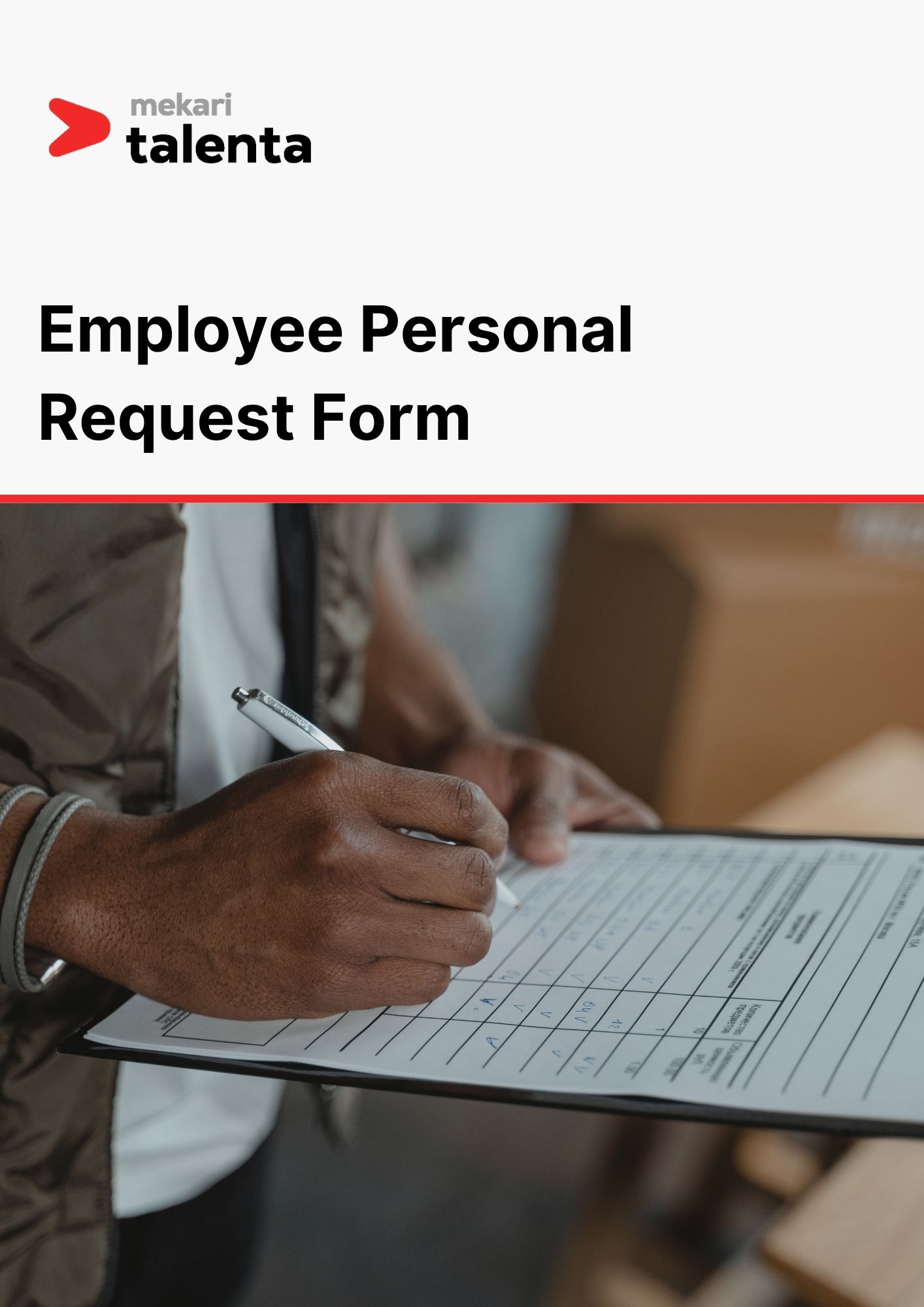 Employee Personal Request Form Template – Mekari Talenta