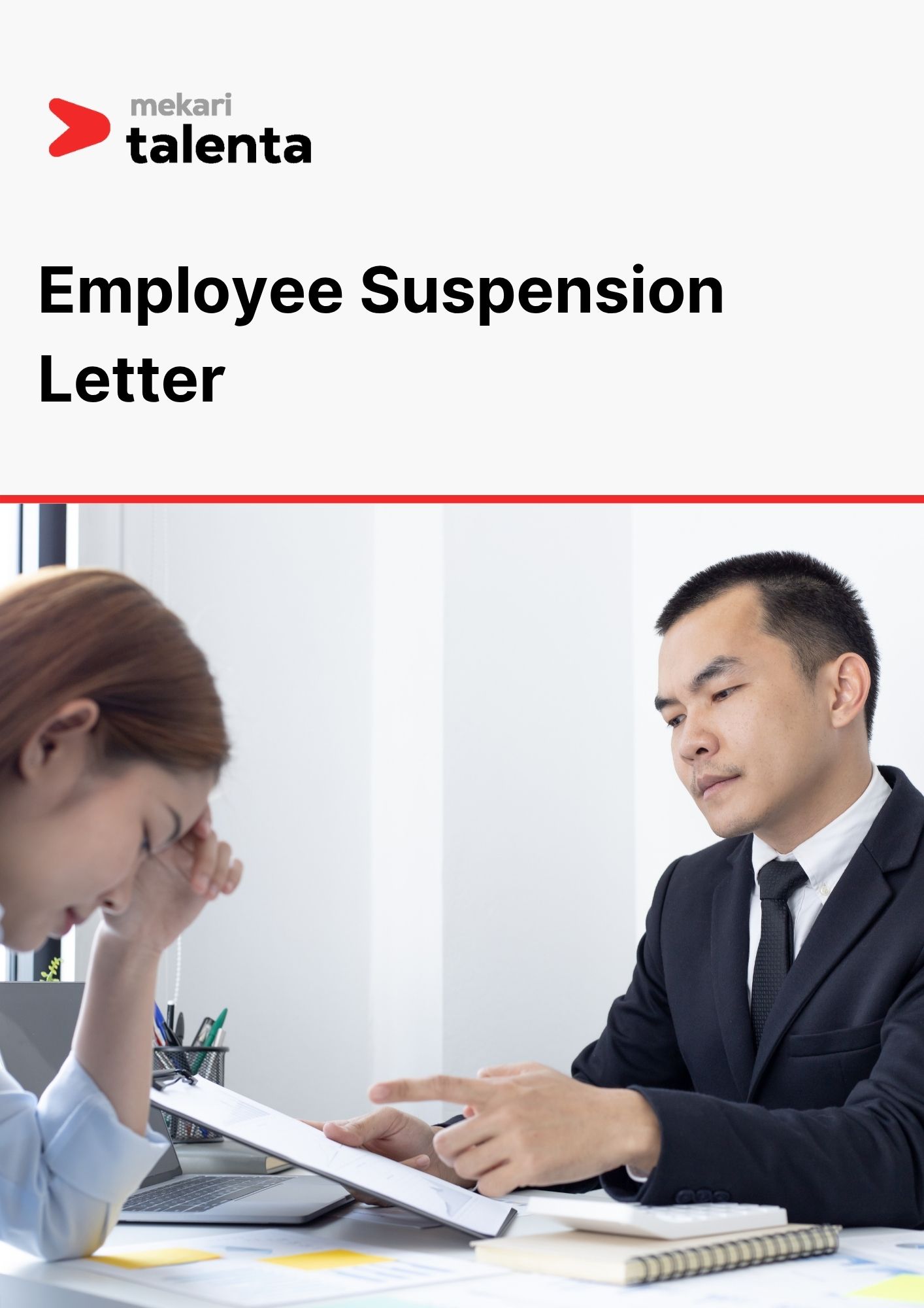 Employee Suspension Letter Template – Mekari Talenta