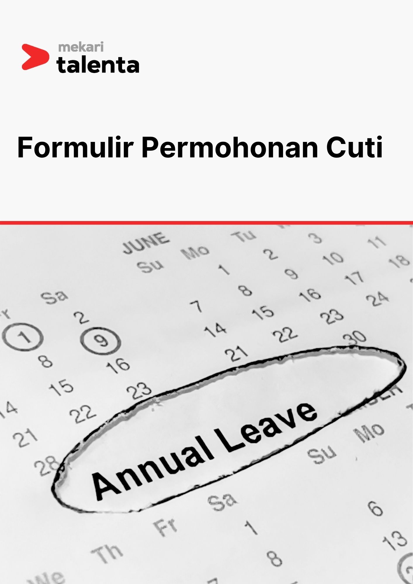 Template Formulir Permohonan Cuti – Mekari Talenta