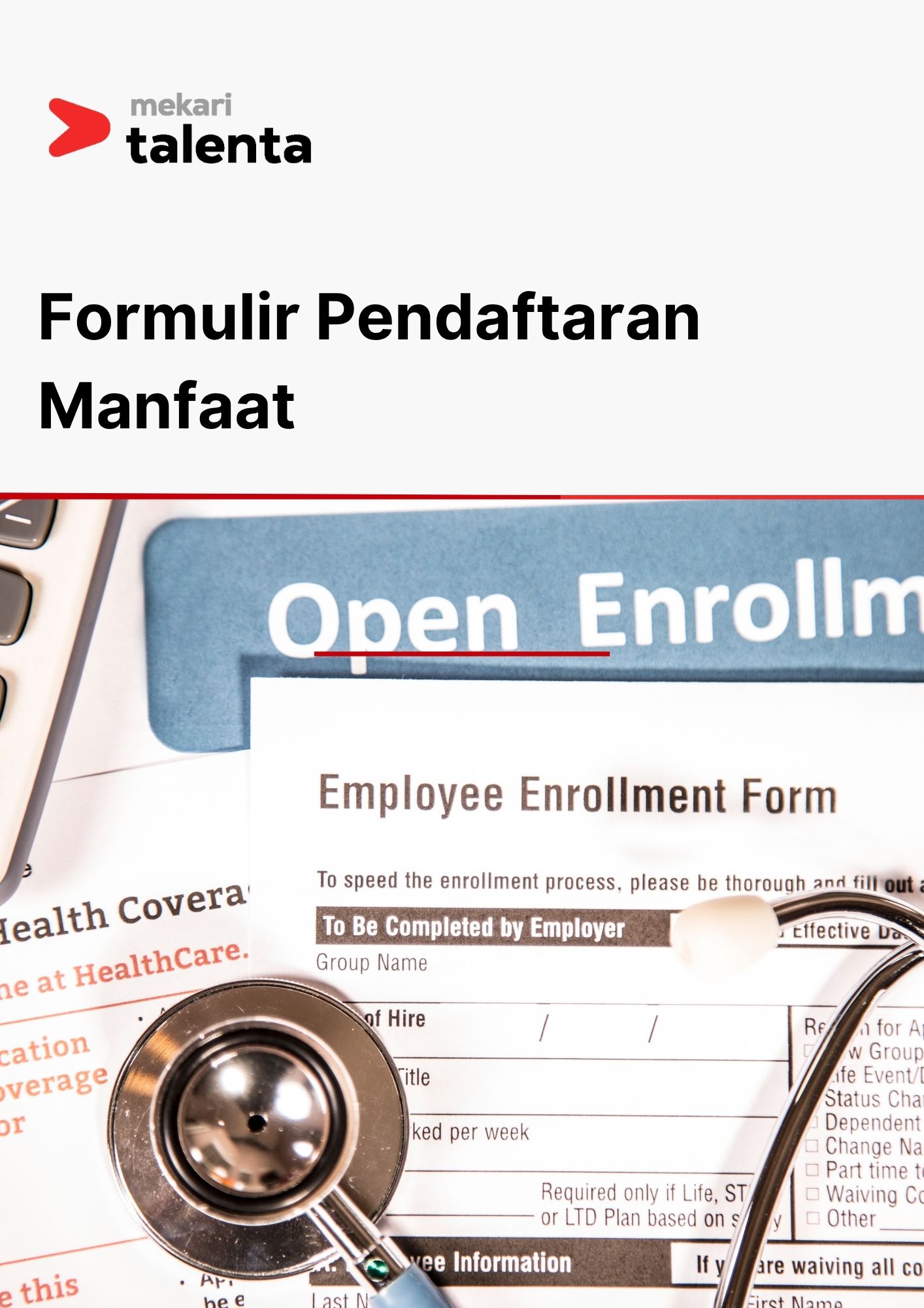 Template Formulir Pendaftaran Manfaat – Mekari Talenta