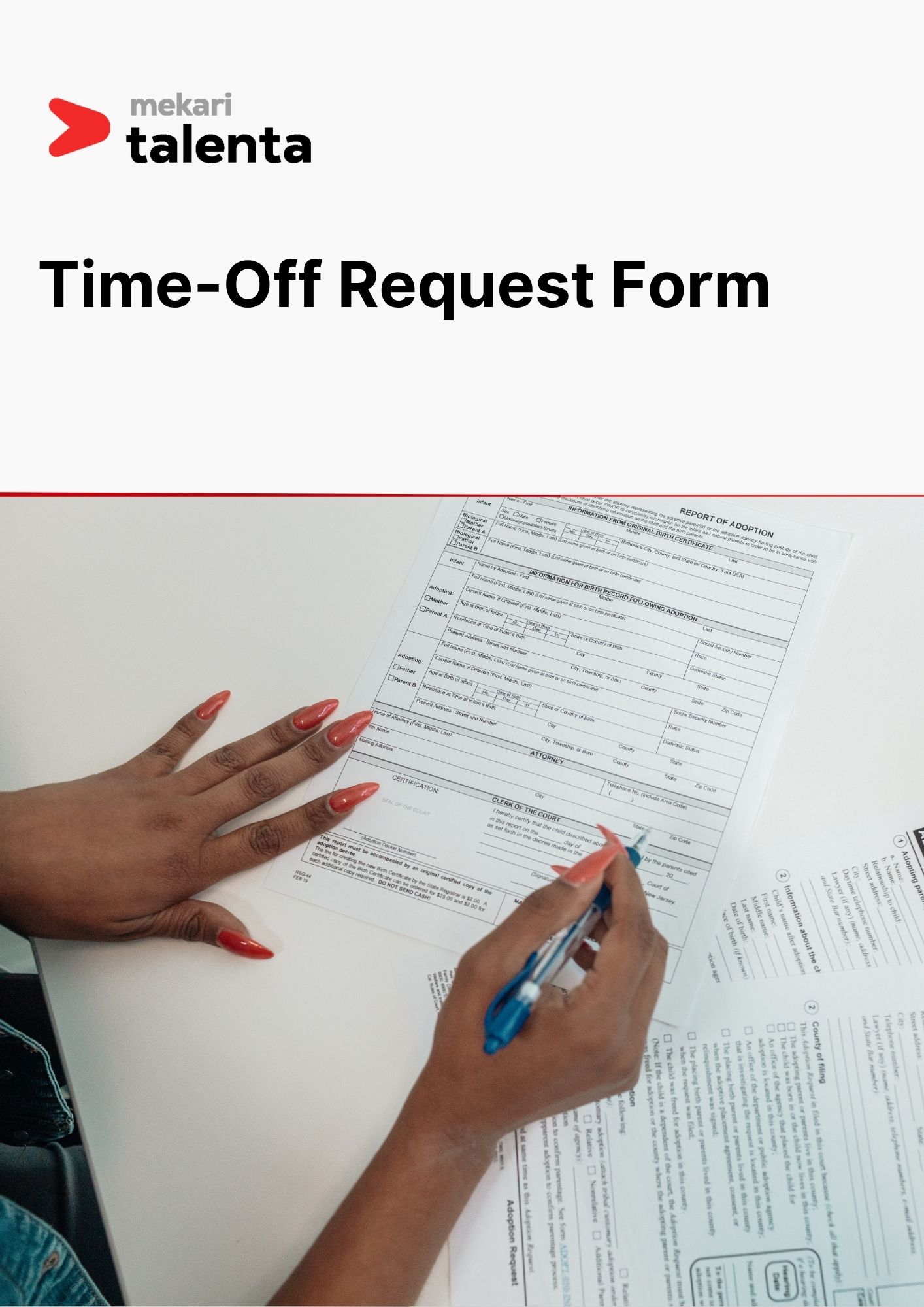 Free Template Time-off Request Form – Mekari Talenta