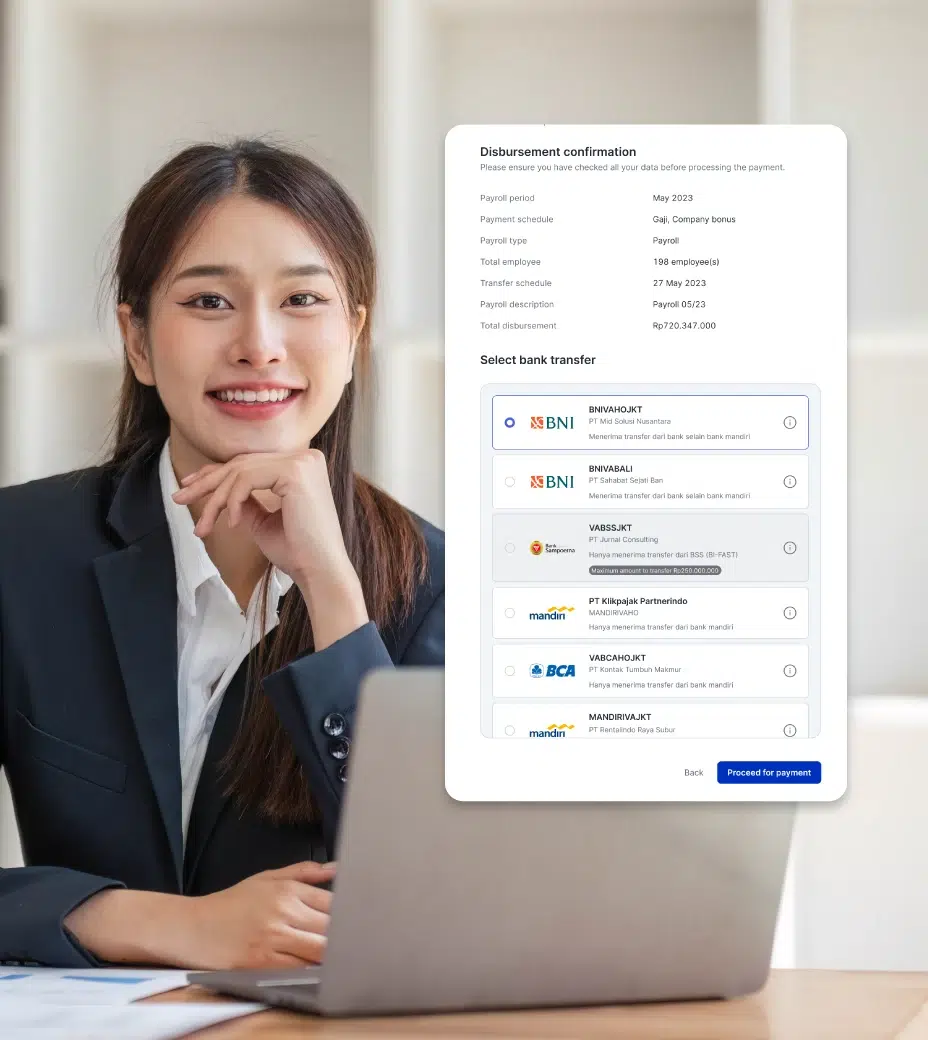 Online Payroll Disbursement Management Software – Mekari Talenta